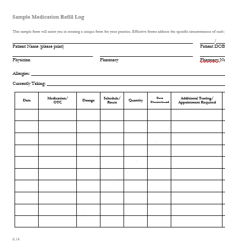 Sample Forms, Checklists, Letters